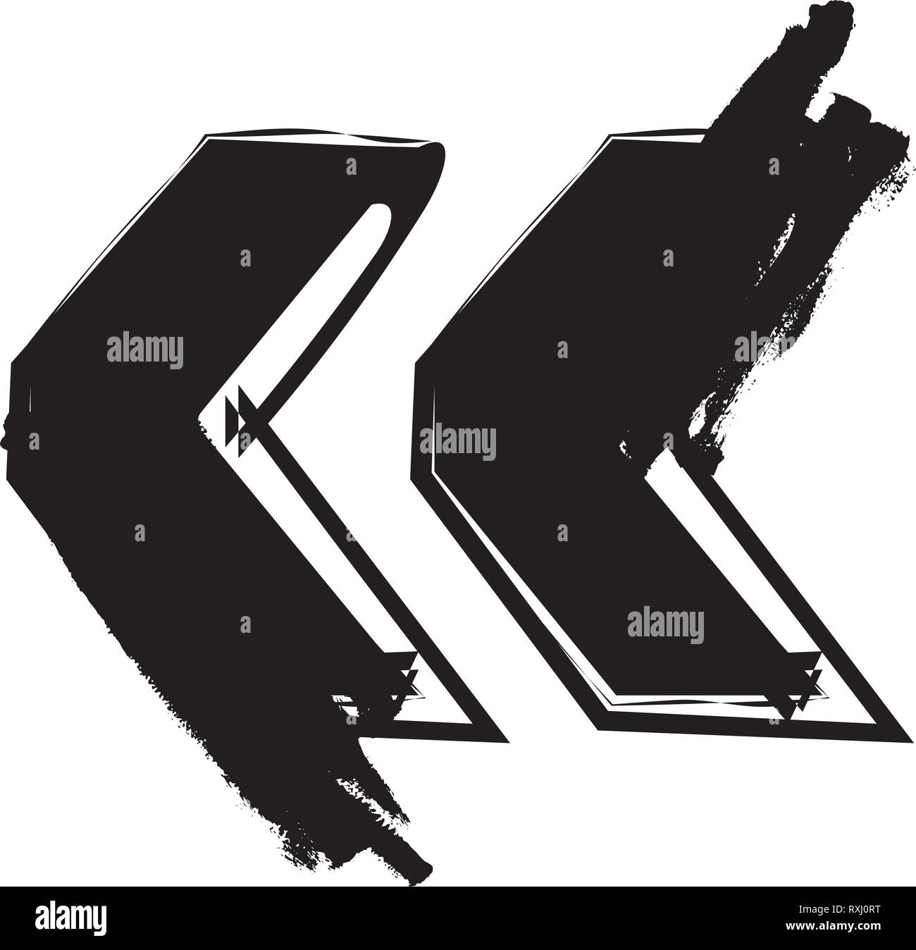 Abstract vector illustration drawing of Symbol Stock Vector Image & Art ...