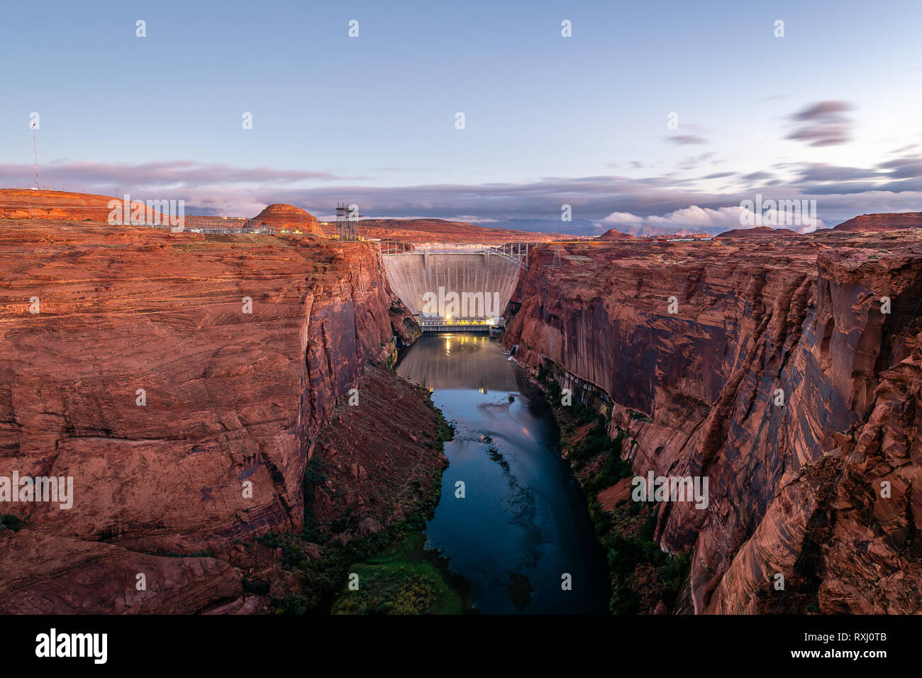 Glen canyon dam overlook hi-res stock photography and images - Alamy