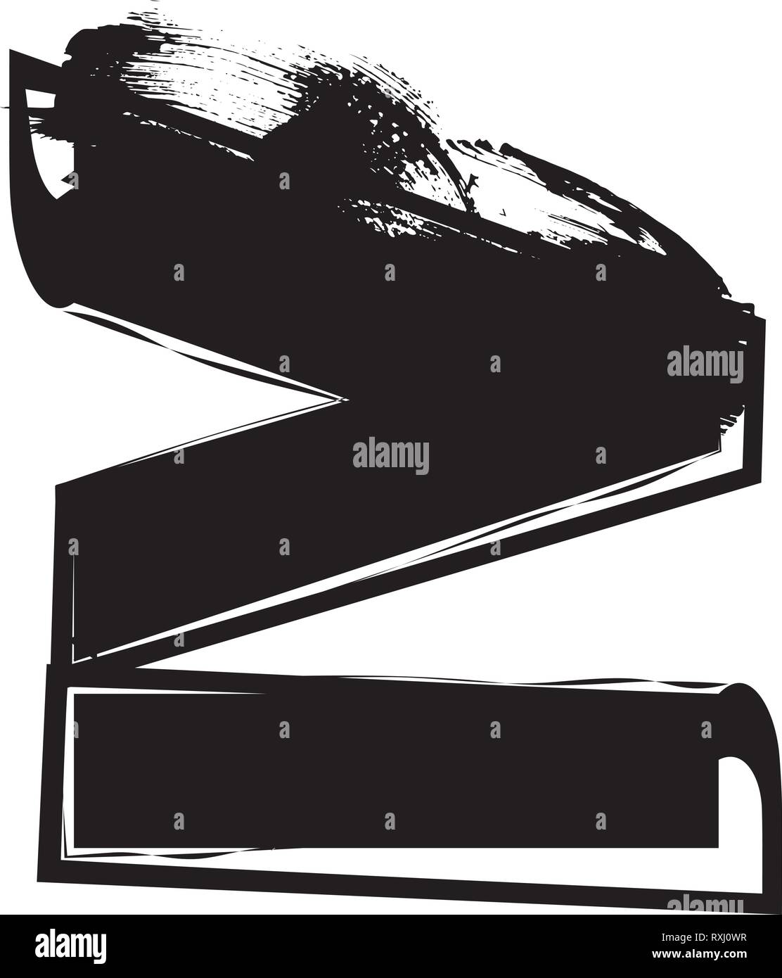 Abstract vector illustration drawing of Symbol Stock Vector Image & Art ...