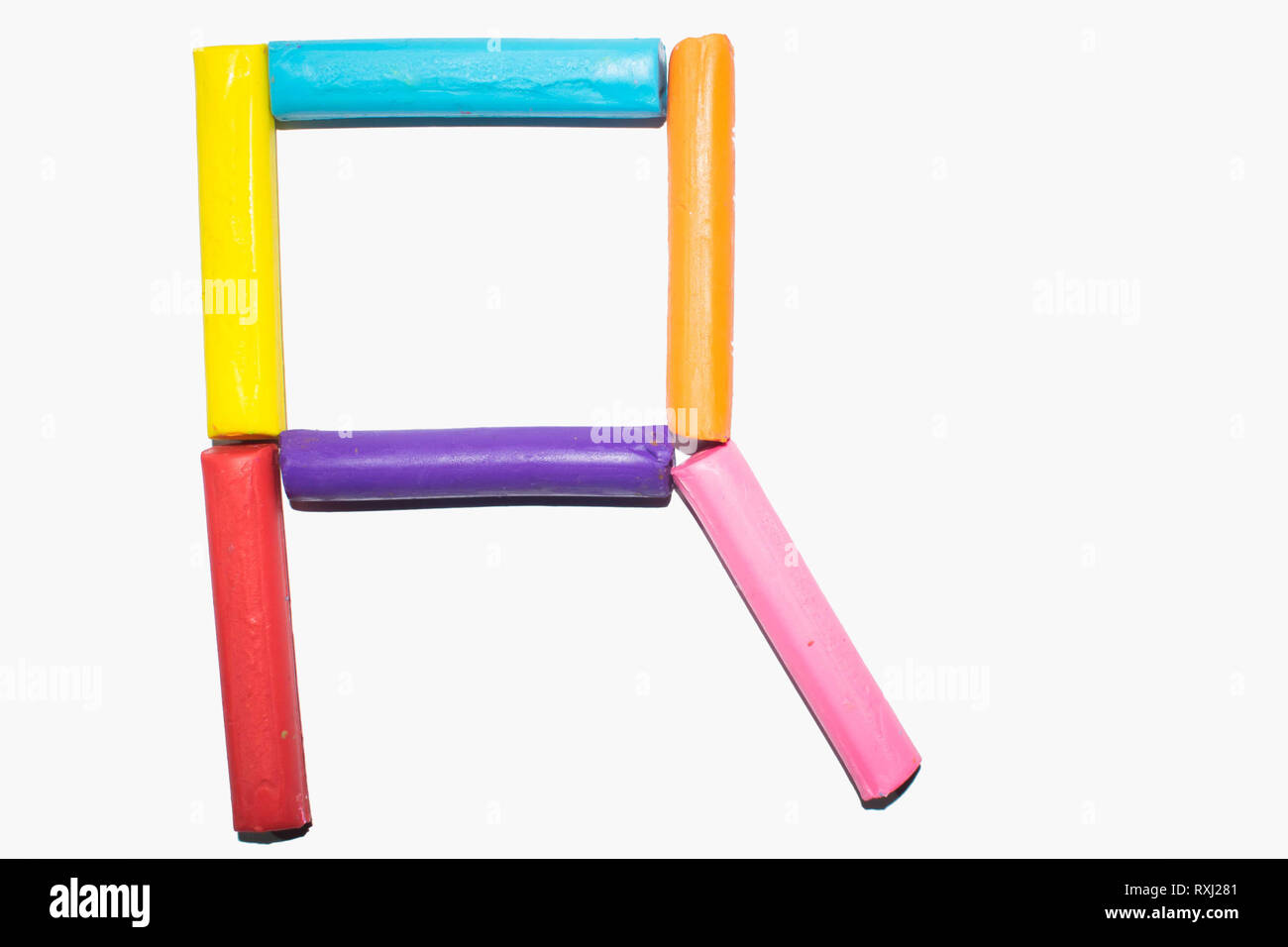 English alphabet abc square Cut Out Stock Images & Pictures - Alamy