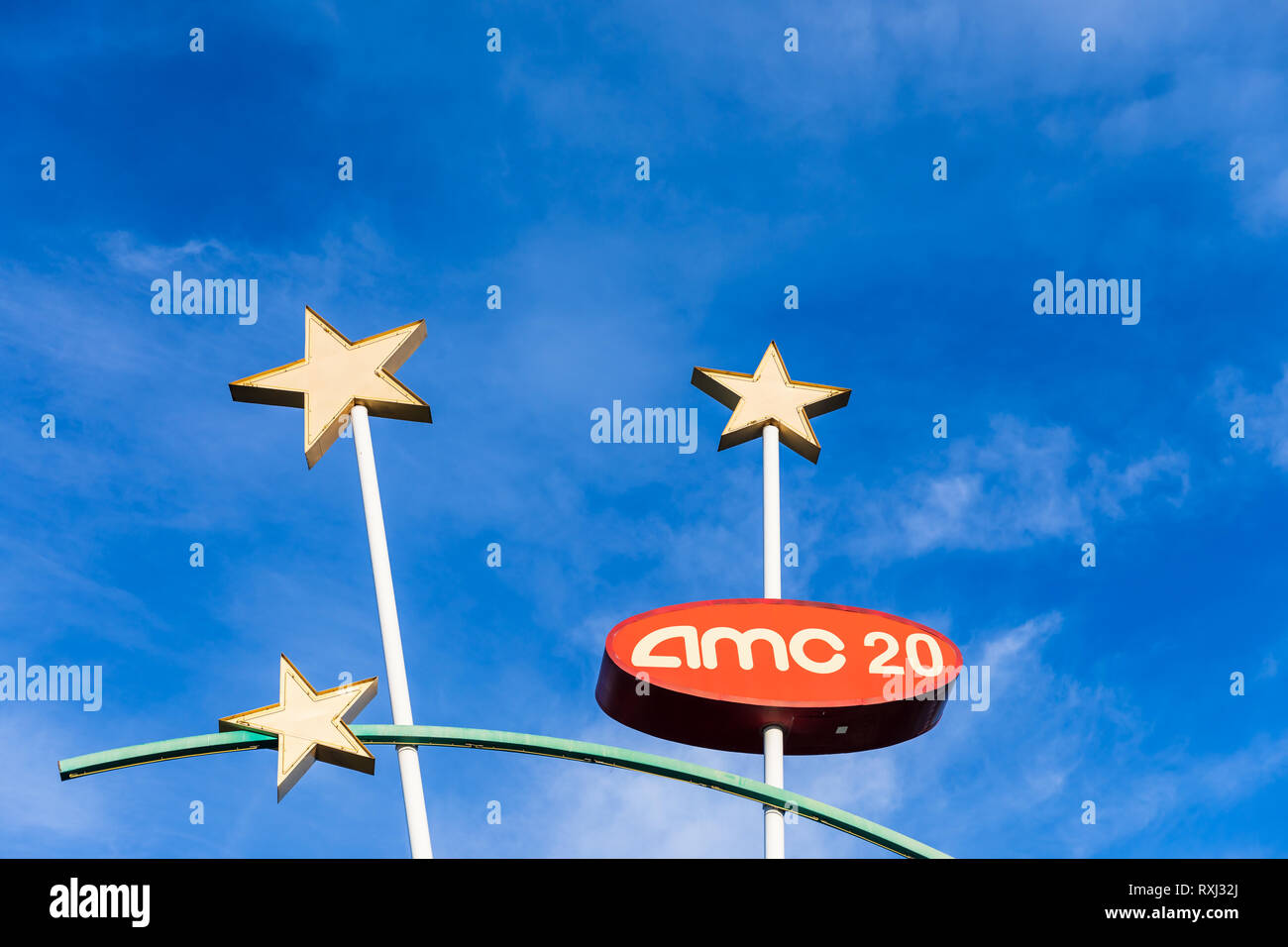 Imax theater sign hi-res stock photography and images - Alamy