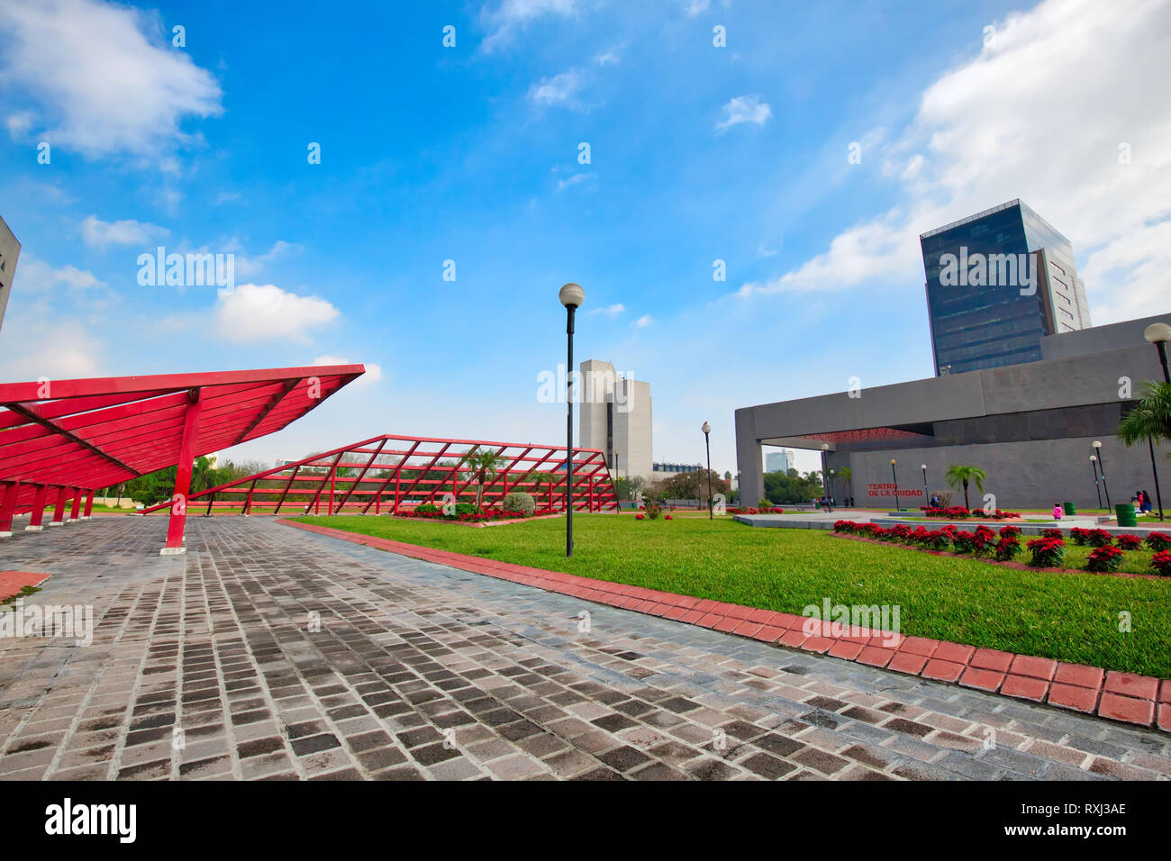 Monterrey, Mexico-11 December, 2018: Monterrey, Landmark Macroplaza (La ...