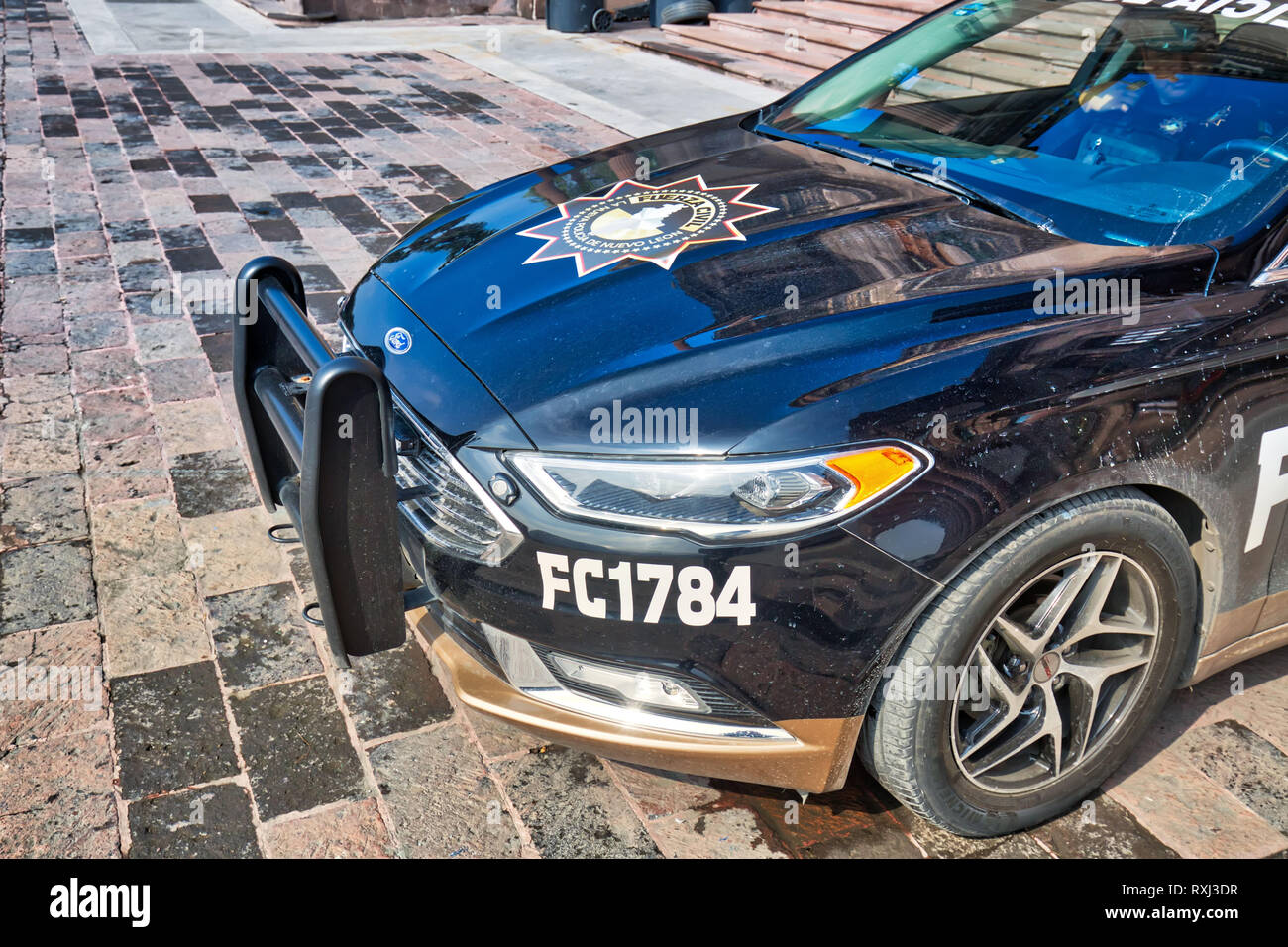 Mexican police car hi-res stock photography and images - Alamy