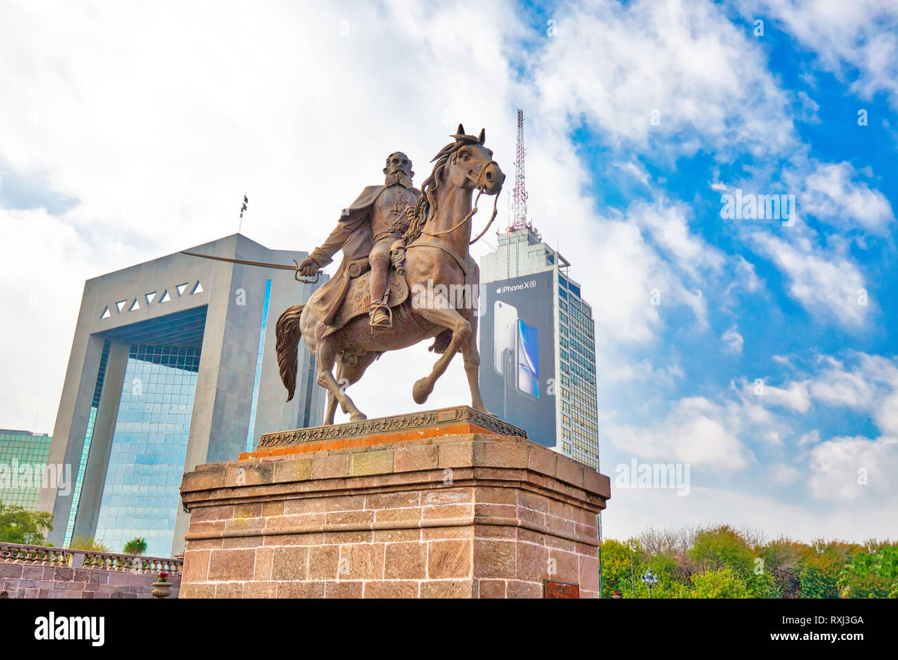 Monterrey, Mexico-11 December, 2018: Monterrey, Landmark Macroplaza (La ...