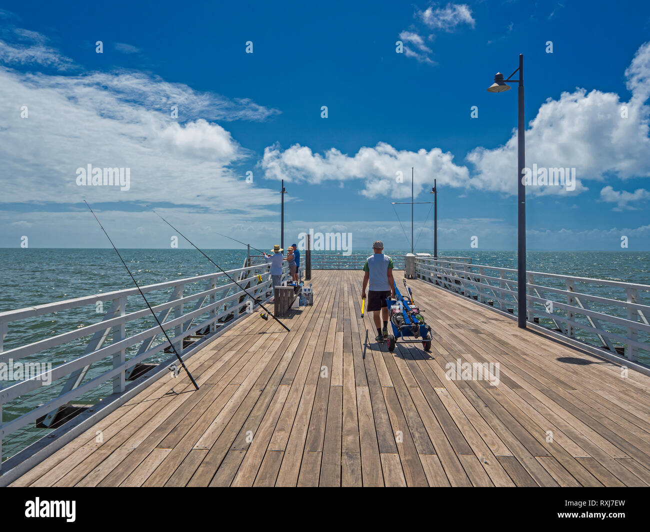 Scenes from shorncliffe sandgate brisbane queensland australia Stock ...
