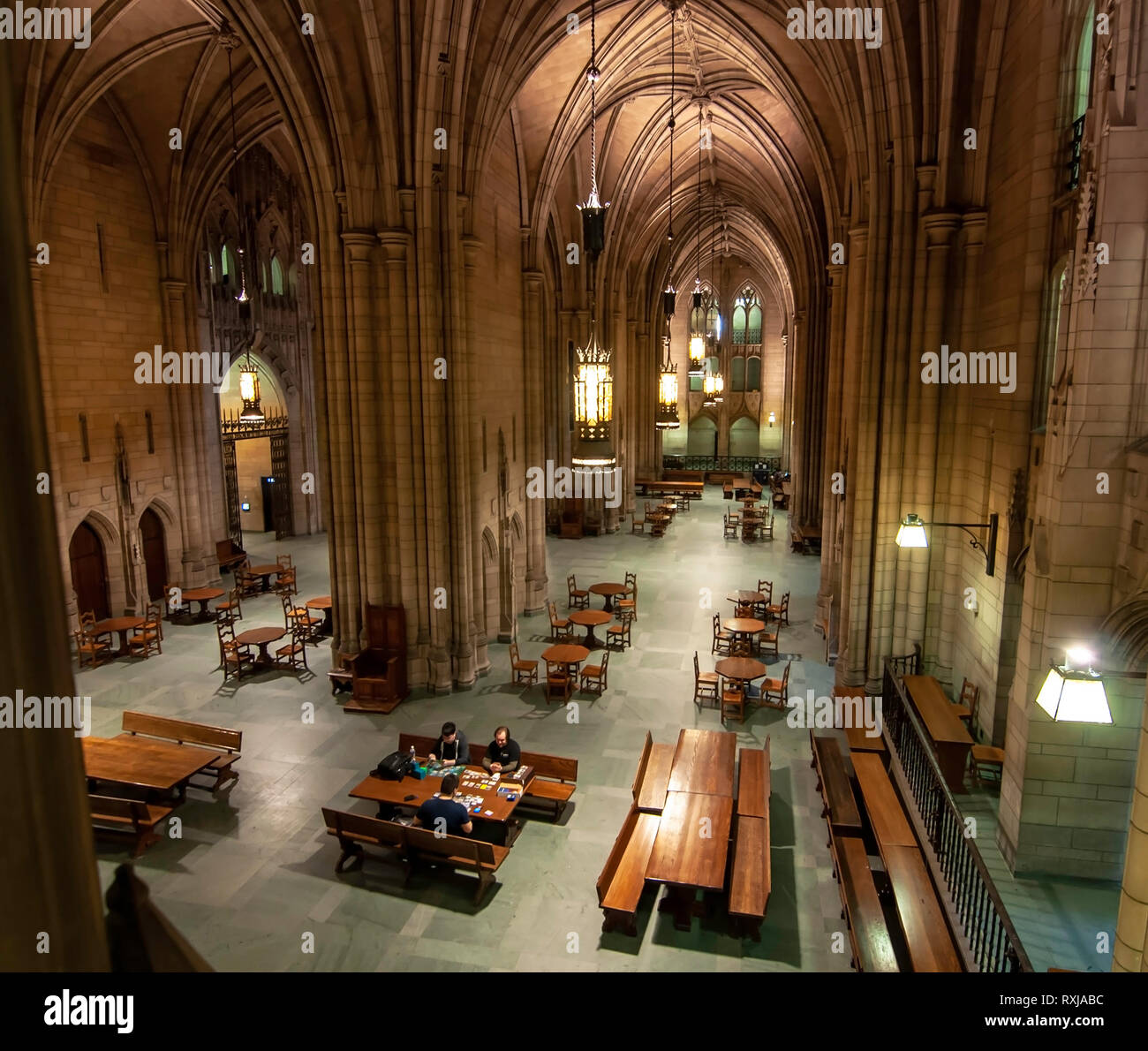 Architecture in the ground floor of the Cathedral of Learning on the ...