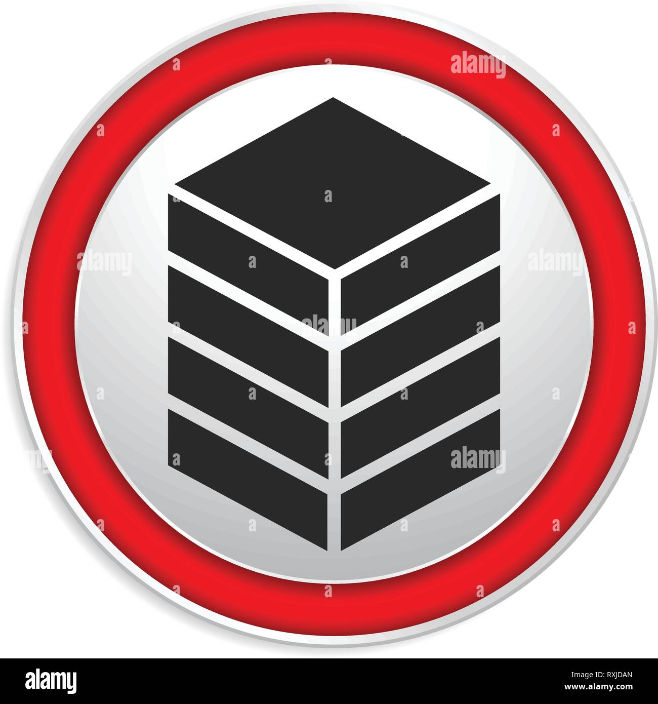 The angular tower Stock Vector Images - Alamy