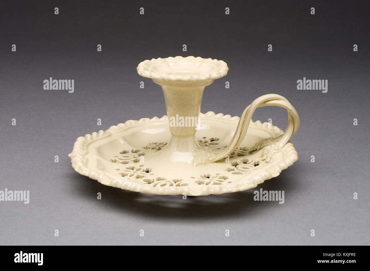 Candlestick. Leeds Pottery; English, founded 1756. Date: 1780-1800 ...