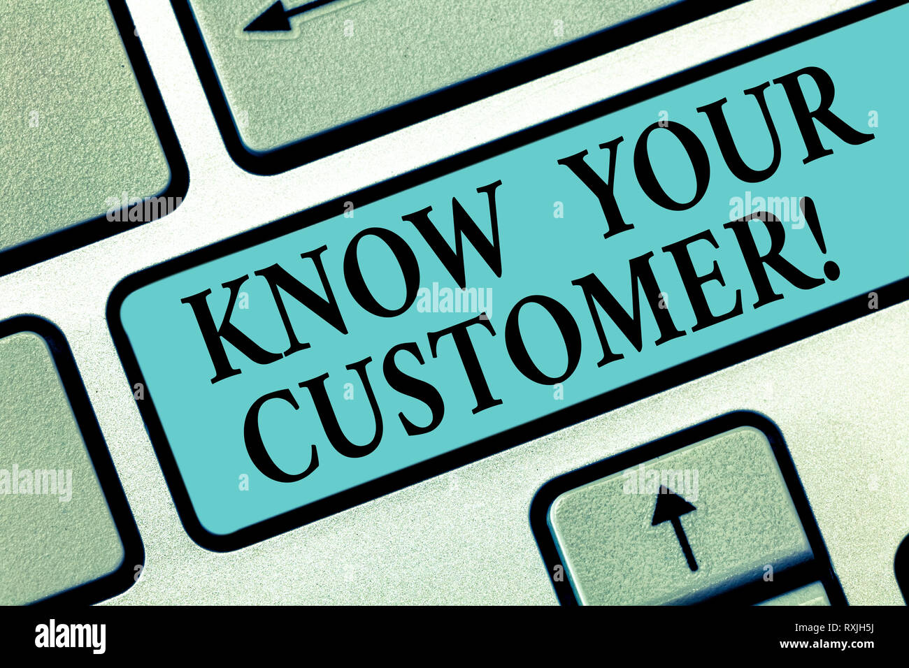 Handwriting text writing Know Your Customer. Concept meaning verifying ... Handwriting text writing Know Your Customer. Concept meaning verifying ...