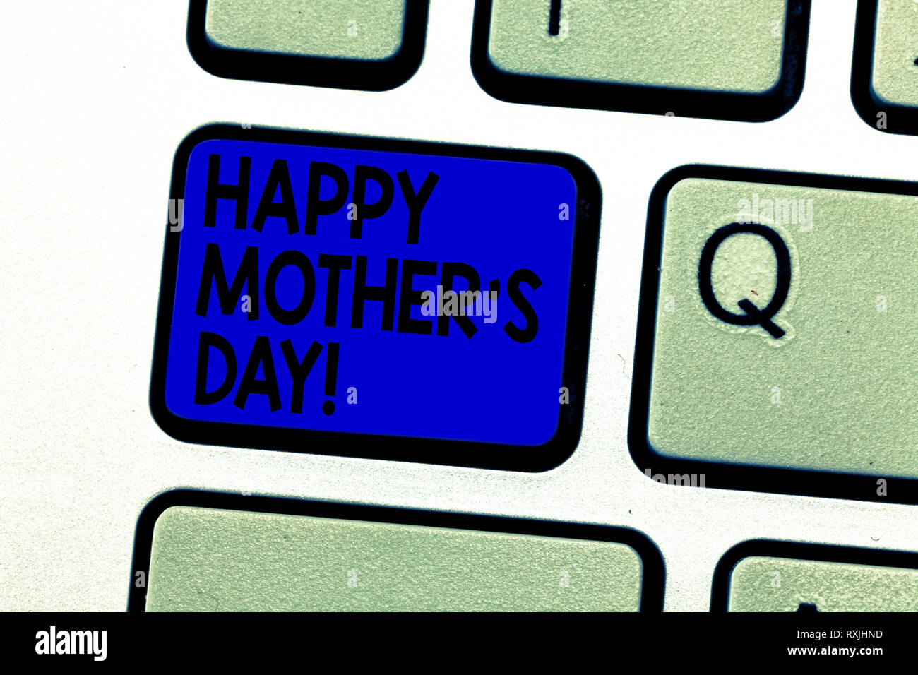 Writing note showing Happy Mother S Is Day. Business photo showcasing ...