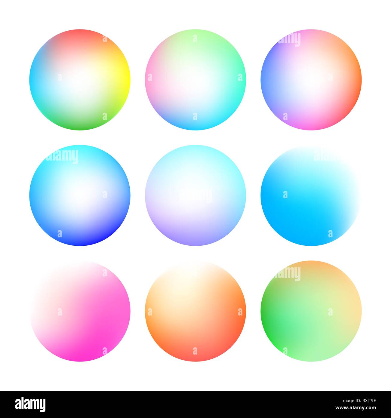 Soft purple gradient background glowing Stock Vector Images - Alamy