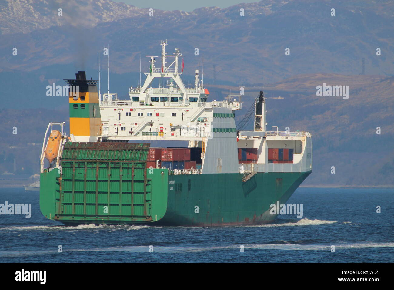 MV Hurst Point, a Point-class sealift ship operated by Foreland ...