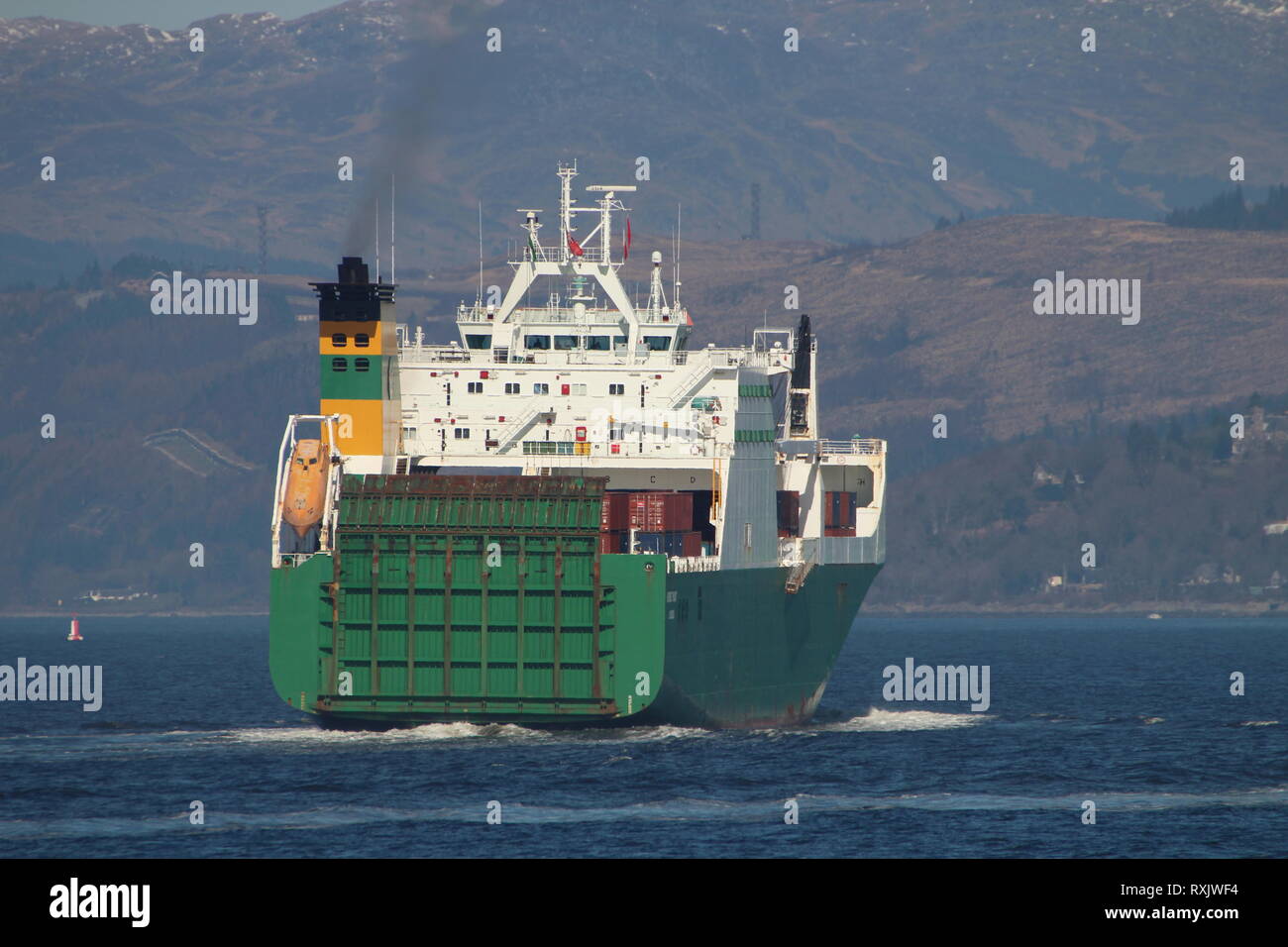 MV Hurst Point, a Point-class sealift ship operated by Foreland ...