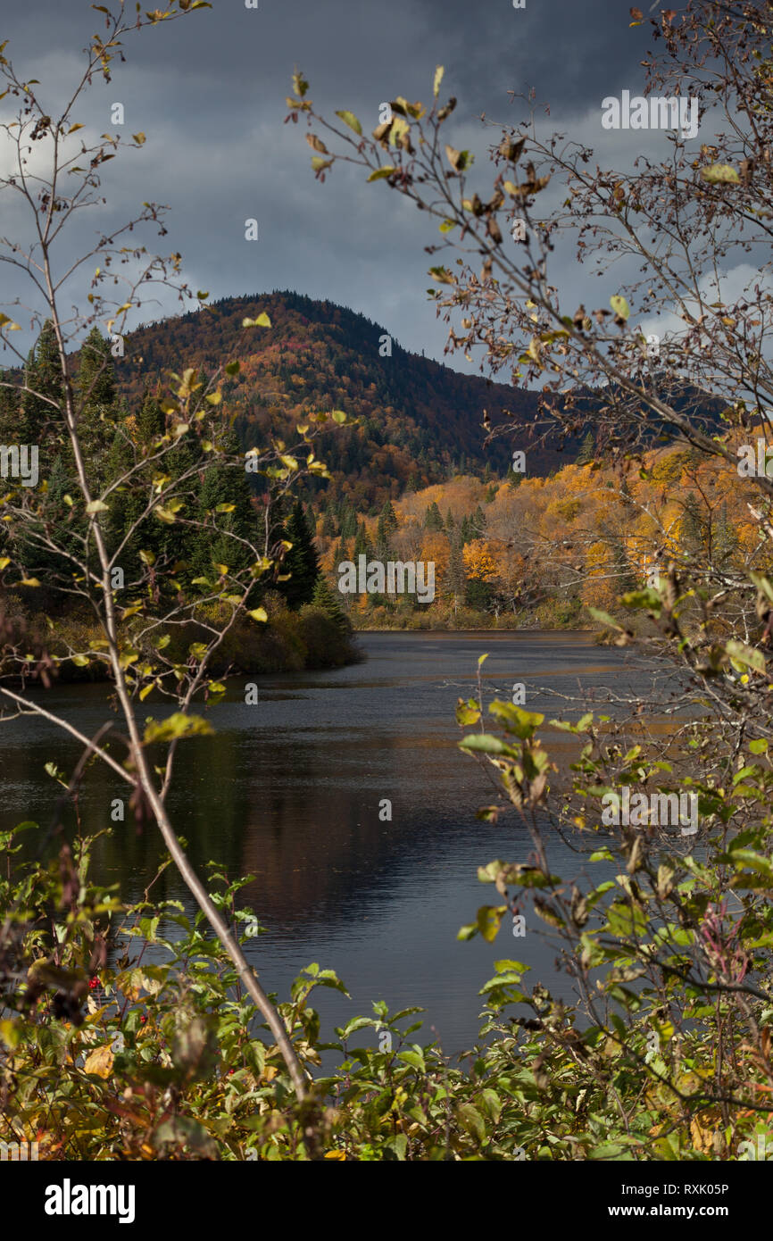 Parc de la Jacques-Cartier, MRC de la Jacques-Cartier, Quebec, Canada ...
