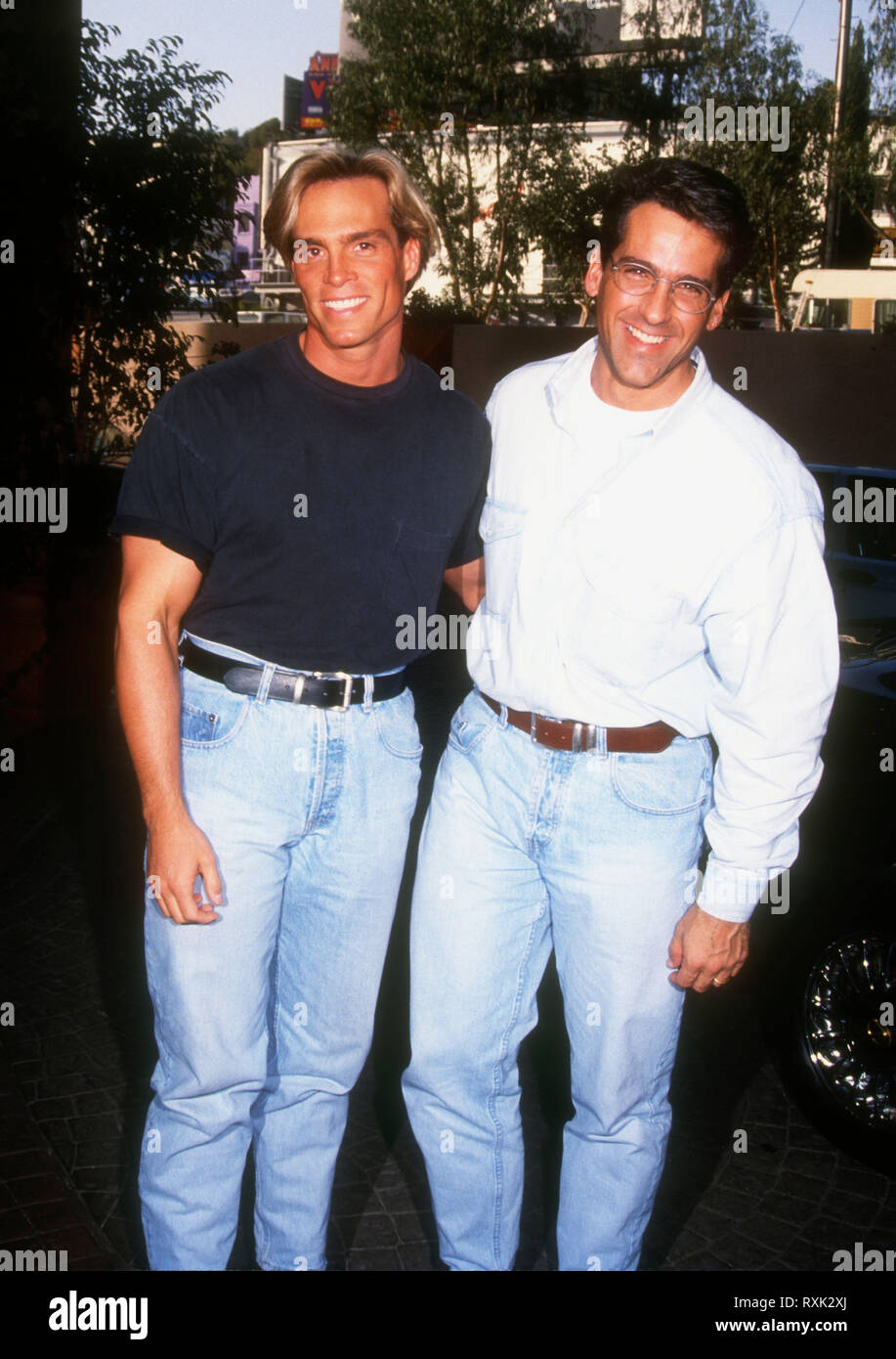 WEST HOLLYWOOD, CA - FEBRUARY 11: Bodybuilder Rod Jackson and Actor ...