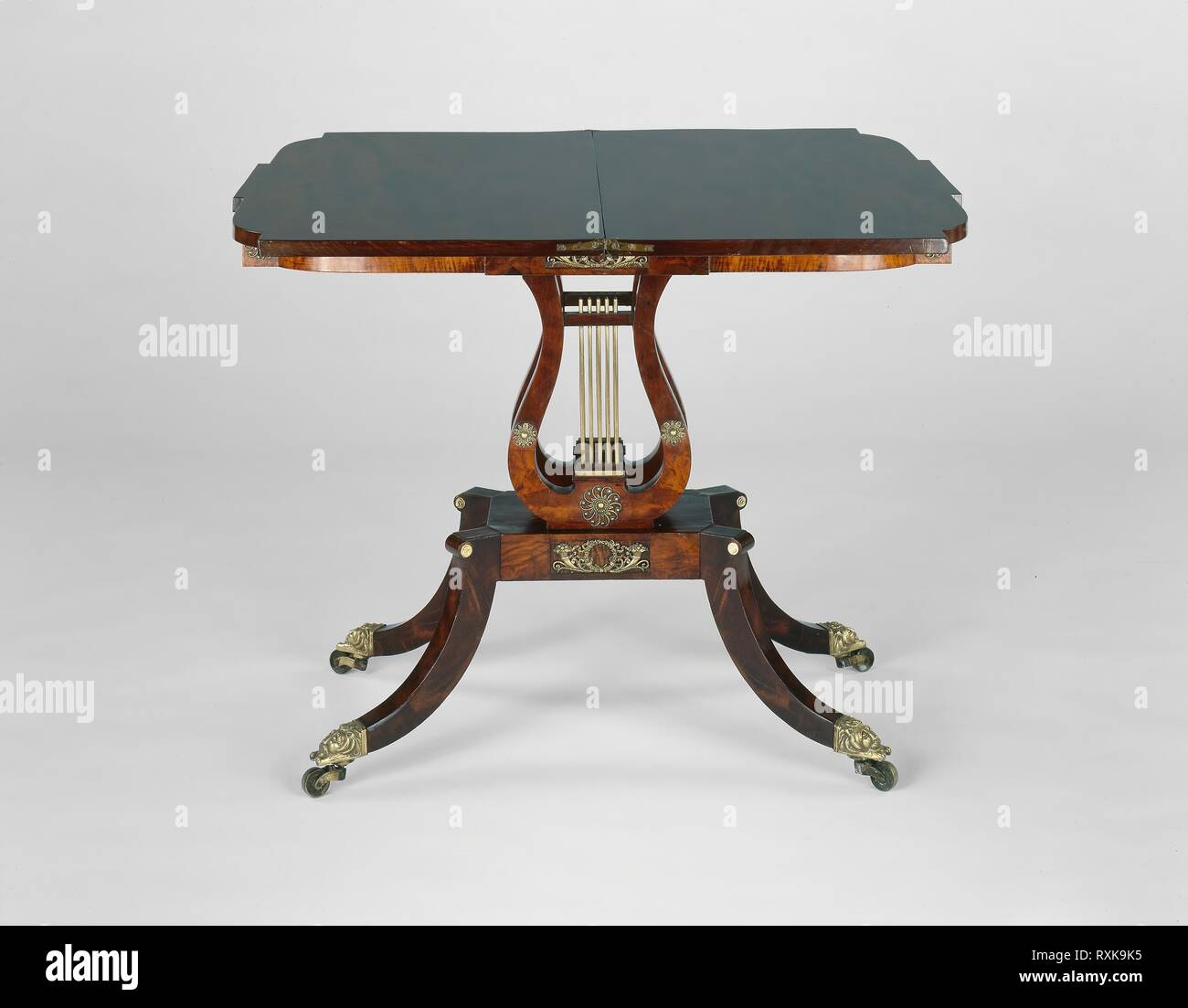 Card Table. American; Philadelphia, Pennsylvania. Date: 1815-1824 ...