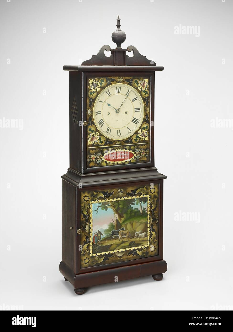 Shelf Clock. Benjamin Torrey; American, active c.1817-1843. Date: 1815 ...