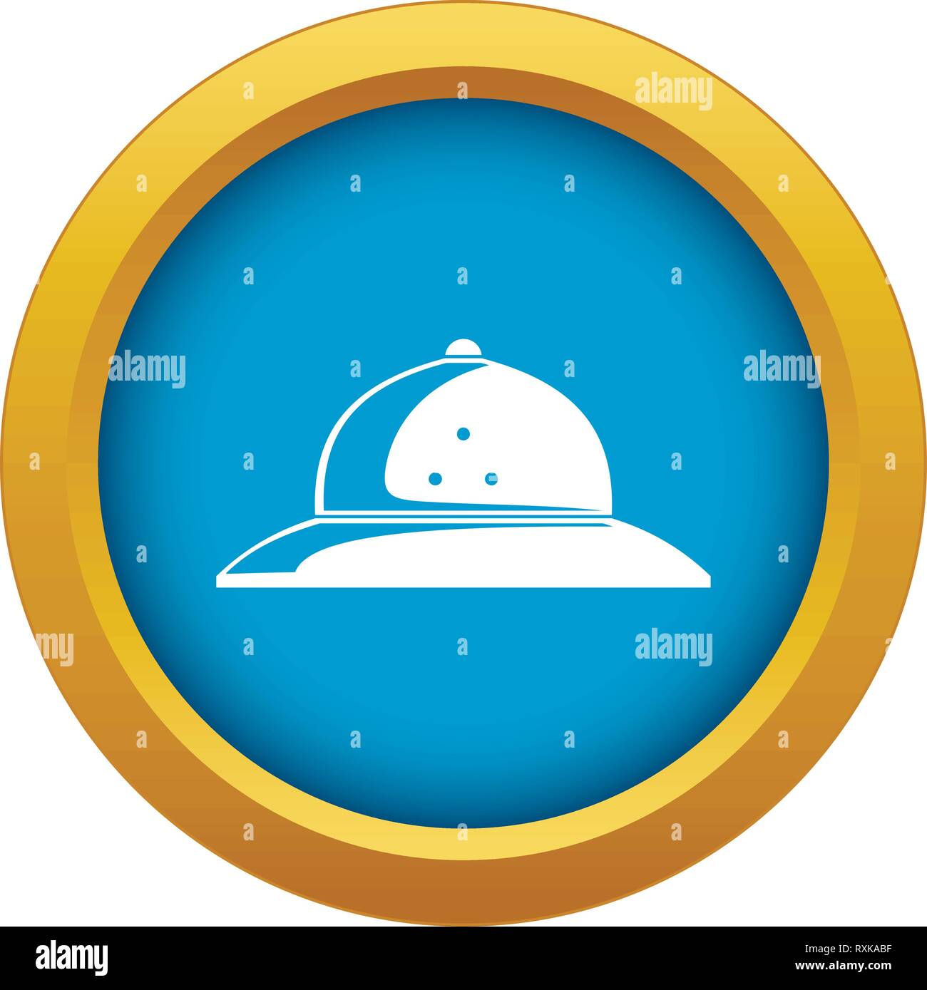 Cork helmet icon blue vector isolated Stock Vector Image & Art - Alamy