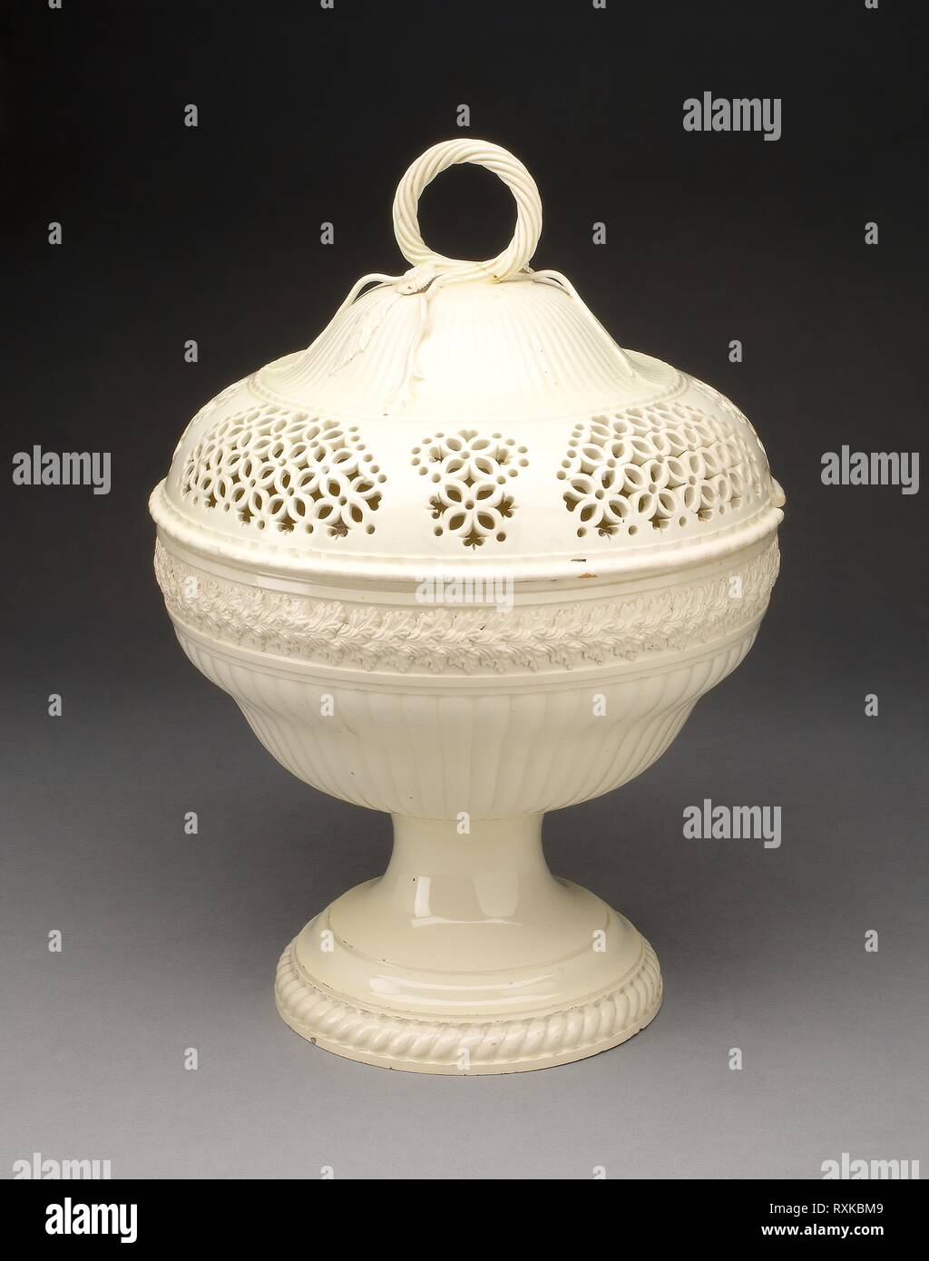 Chestnut Basket. Leeds Pottery; English, founded 1756. Date: 1785-1795 ...