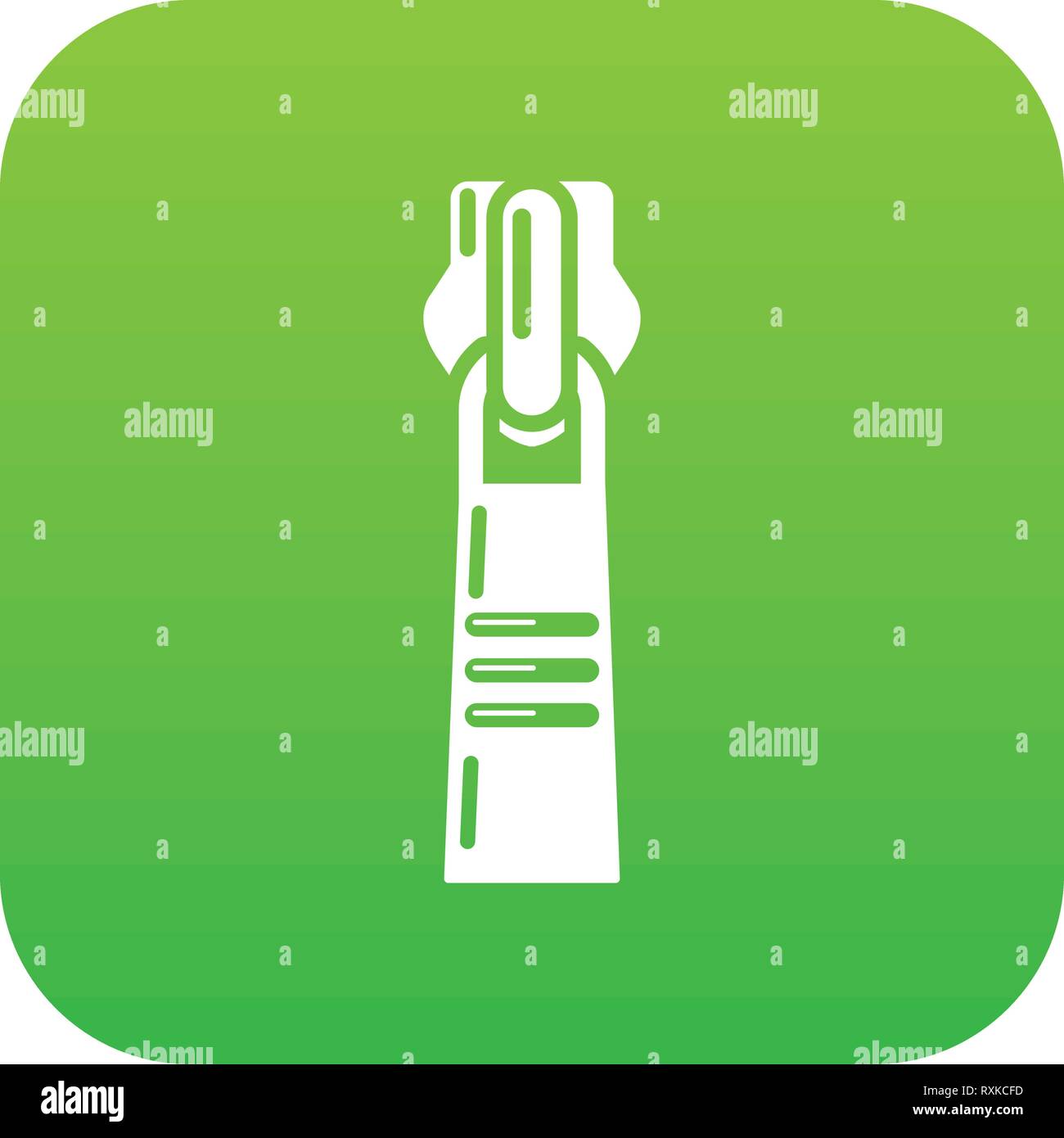 Short zip icon, simple style Stock Vector Image & Art - Alamy