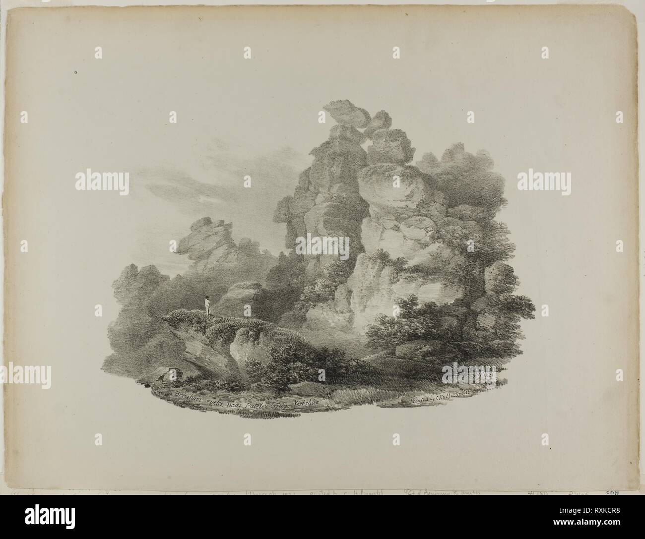 Brimham rocks drawing hi-res stock photography and images - Alamy