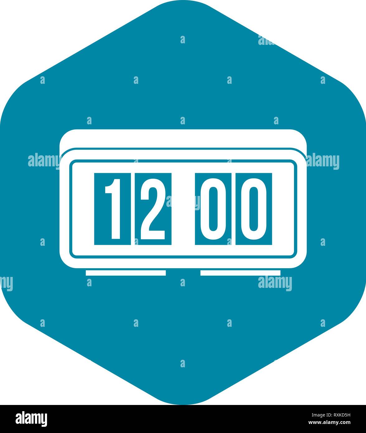 Watch icon, simple style Stock Vector Image & Art - Alamy