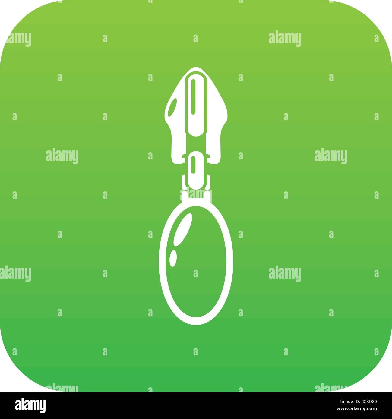 Oval zip icon, simple style Stock Vector Image & Art - Alamy