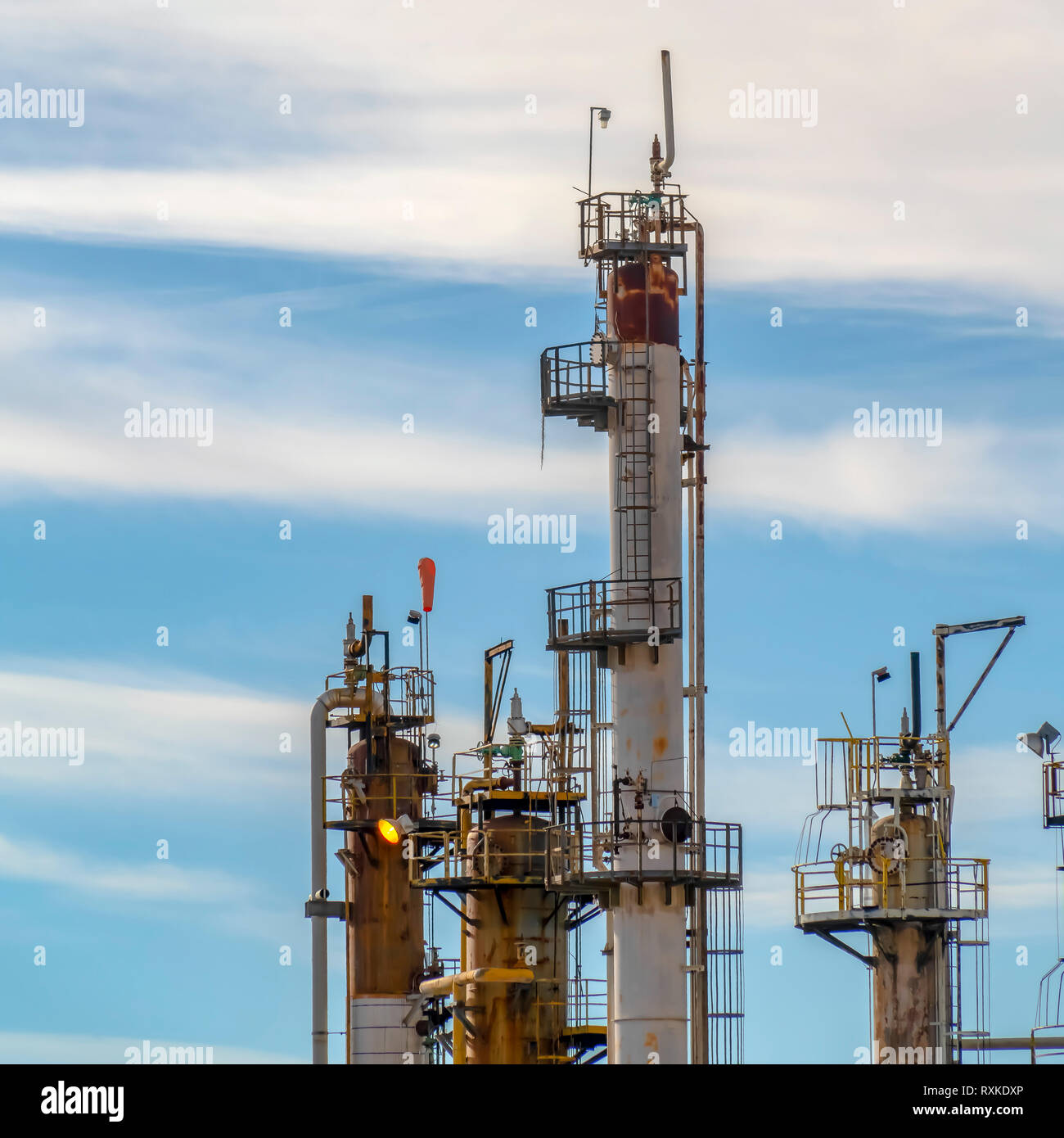 Utah Power Plant with cloudy blue sky background Stock Photo - Alamy