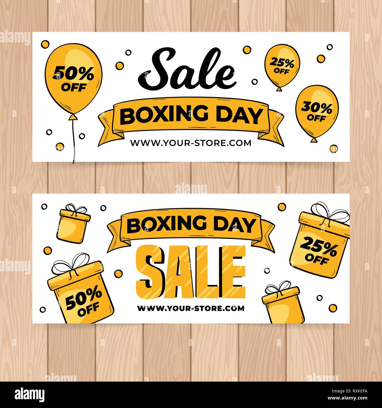 Happy Boxing day sale design with gift boxes , shopping holiday big ...