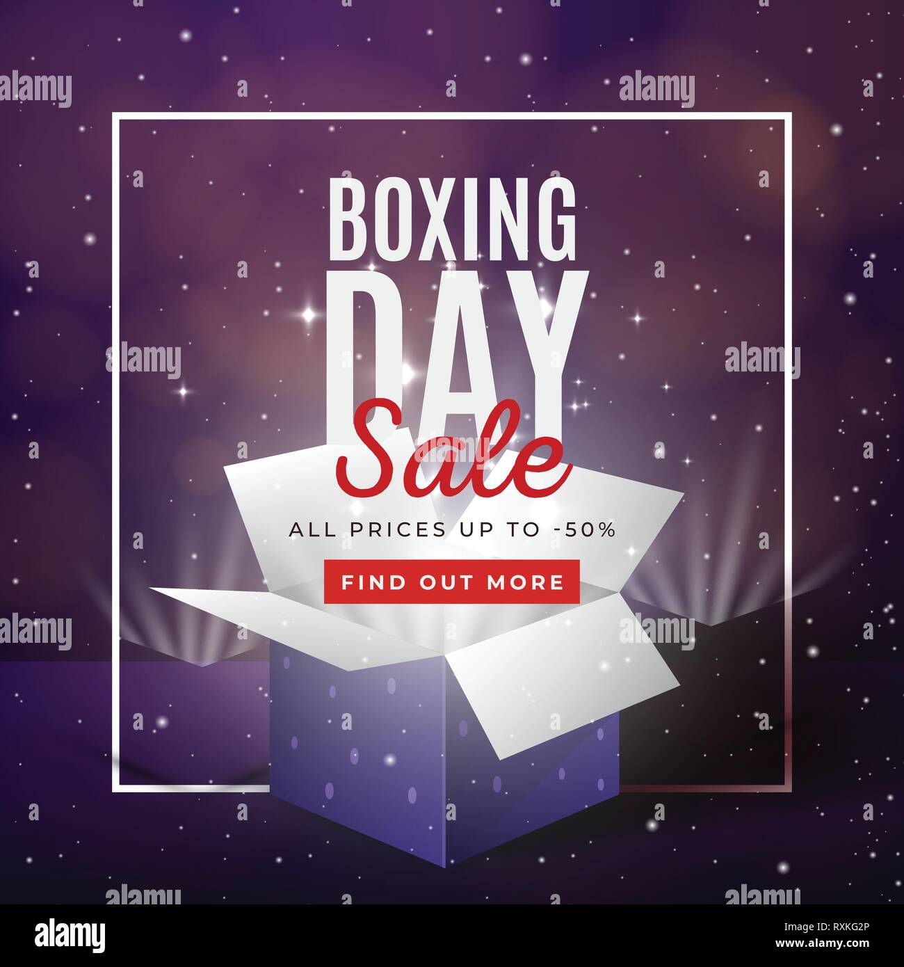 Happy Boxing day sale design with gift boxes , shopping holiday big ...