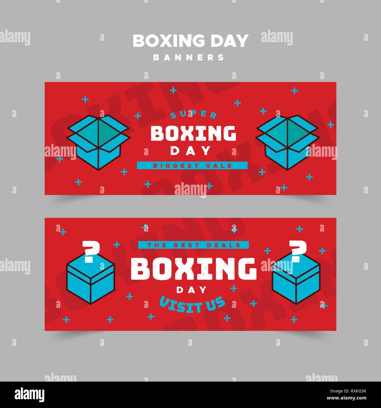 Happy Boxing day sale design with gift boxes , shopping holiday big ...