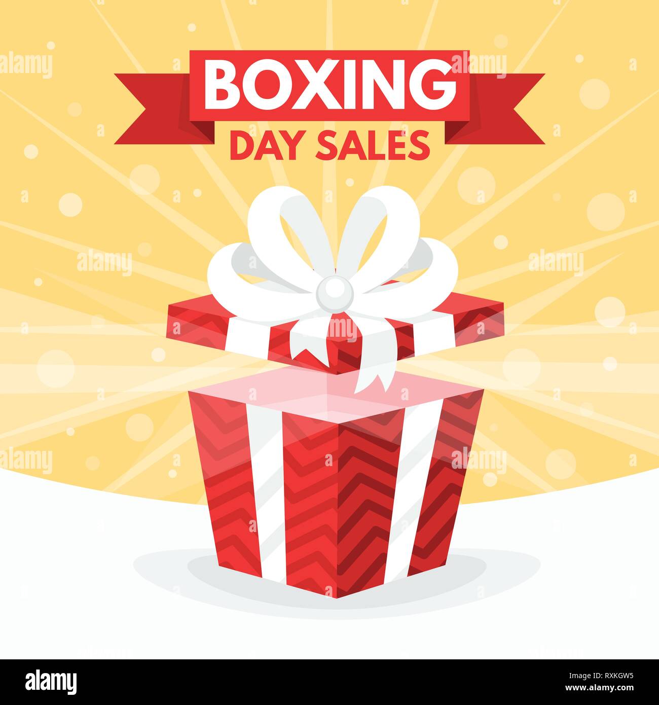 Happy Boxing day sale design with gift boxes , shopping holiday big ...