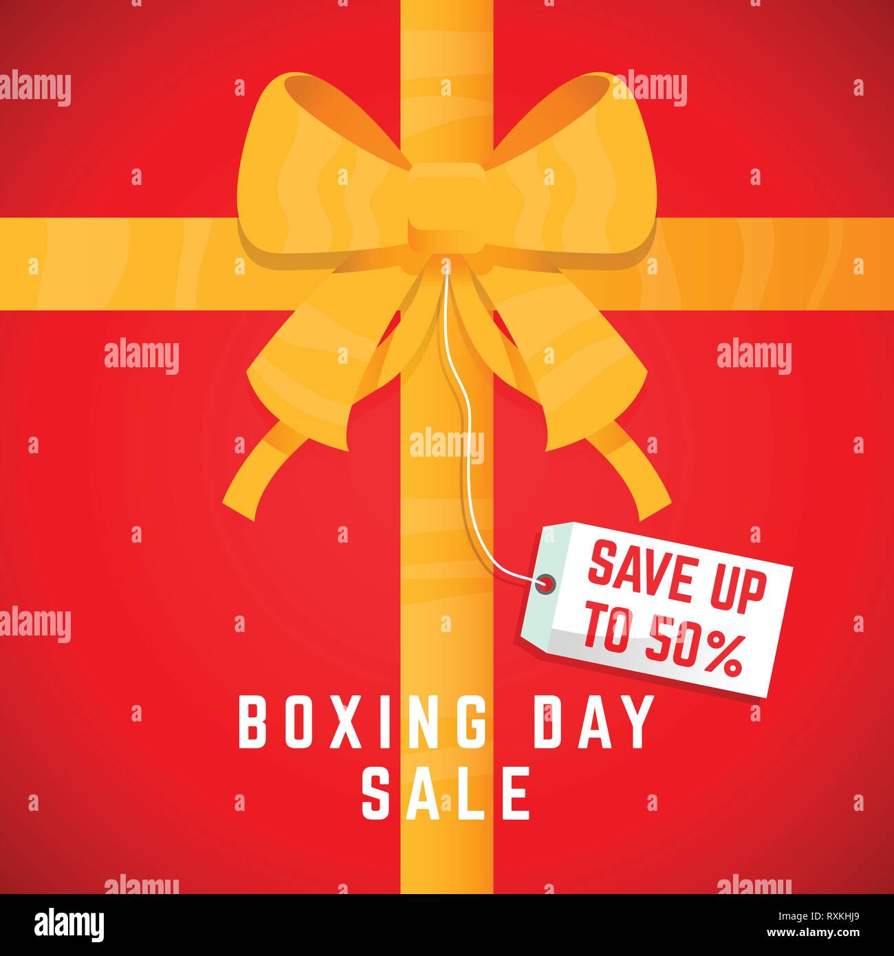 Happy Boxing day sale design with gift boxes , shopping holiday big ...