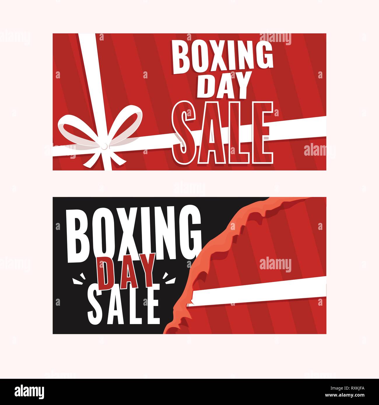 Happy Boxing day sale design with gift boxes , shopping holiday big ...