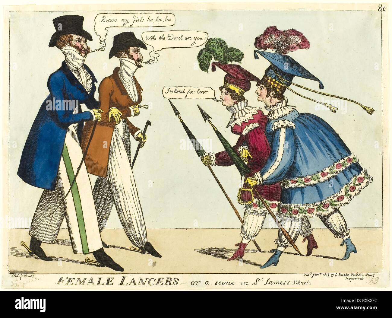 Female lancers hi-res stock photography and images - Alamy