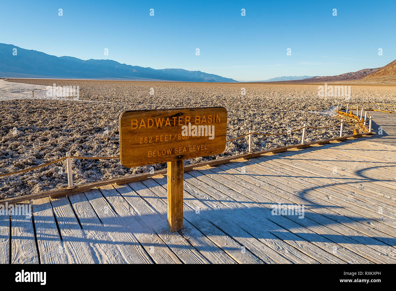 Badwater basin hike hi-res stock photography and images - Alamy