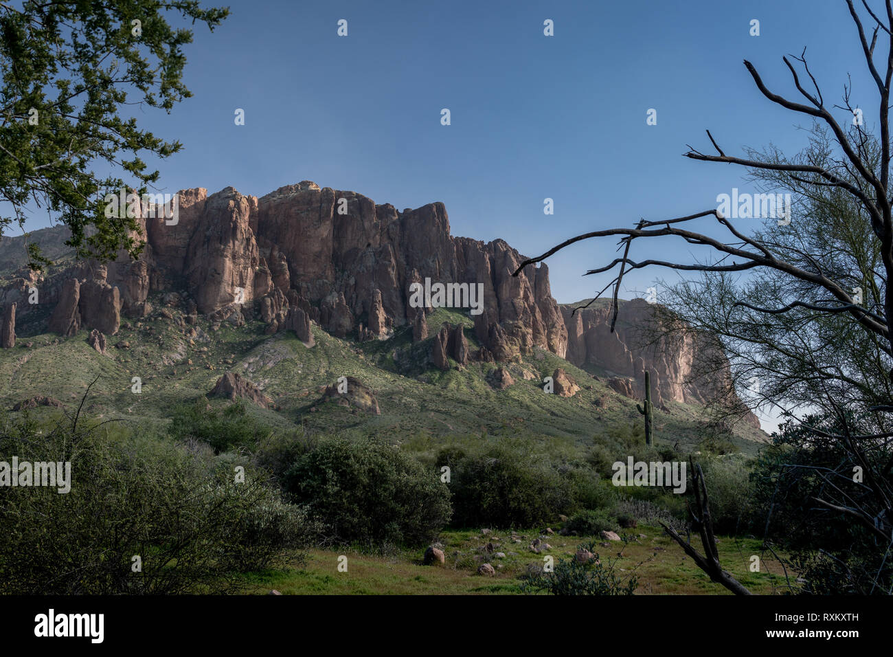 Lost Dutchman Goldmine Mystery Stock Photo - Alamy