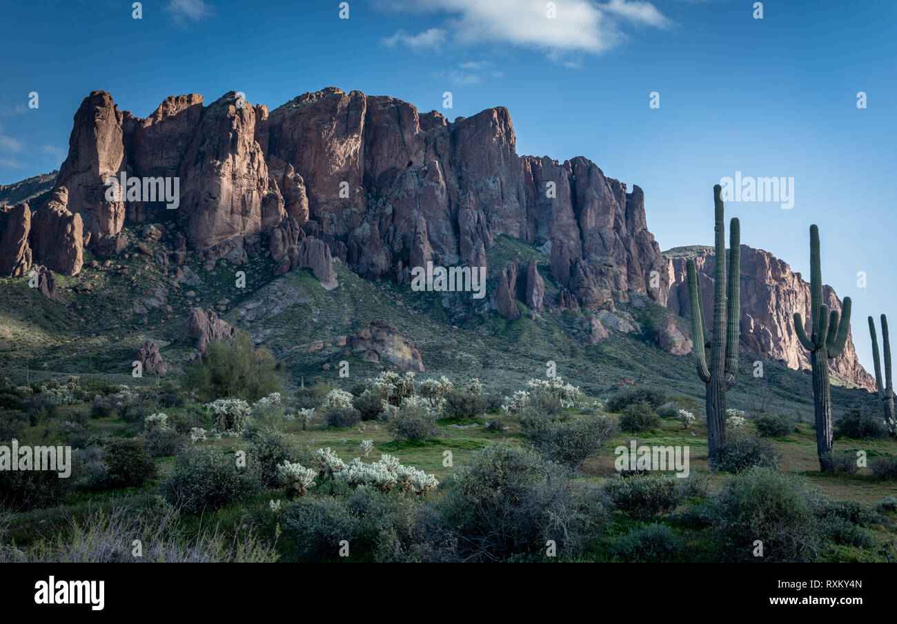 Lost Dutchman Goldmine Mystery Stock Photo - Alamy