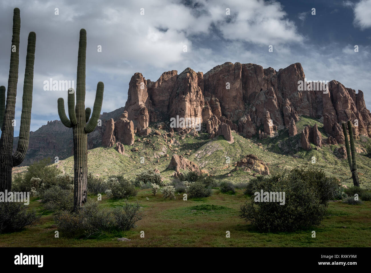 Lost Dutchman Goldmine Mystery Stock Photo - Alamy