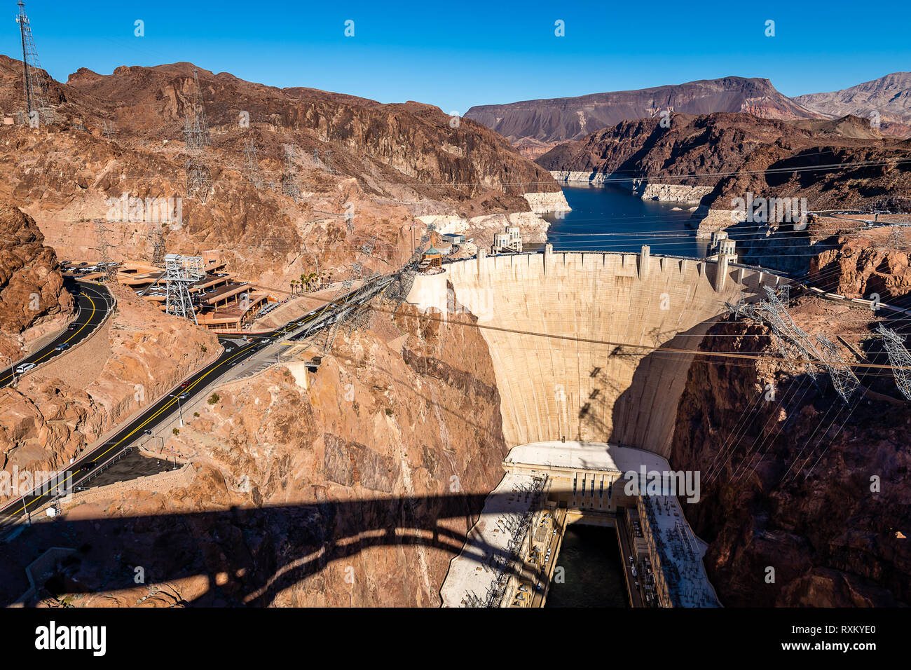 Hoover dam interior hi-res stock photography and images - Alamy