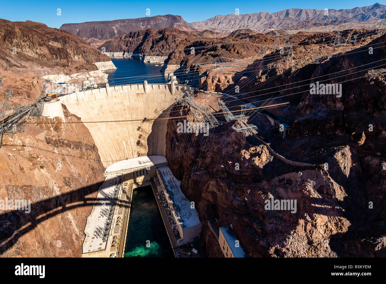 Hoover dam interior hi-res stock photography and images - Alamy