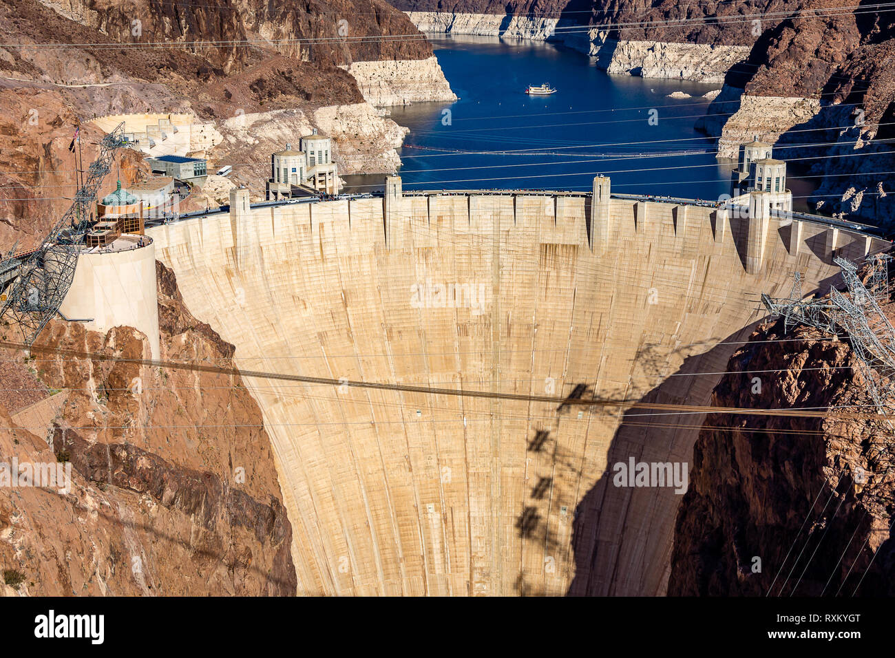 Hoover dam interior hi-res stock photography and images - Alamy