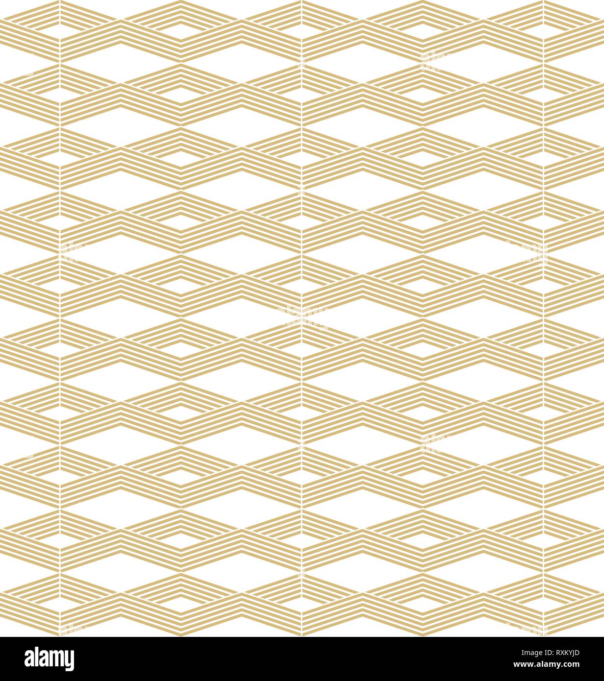 Gold geometric pattern vector. Japanese background Stock Vector Image ...