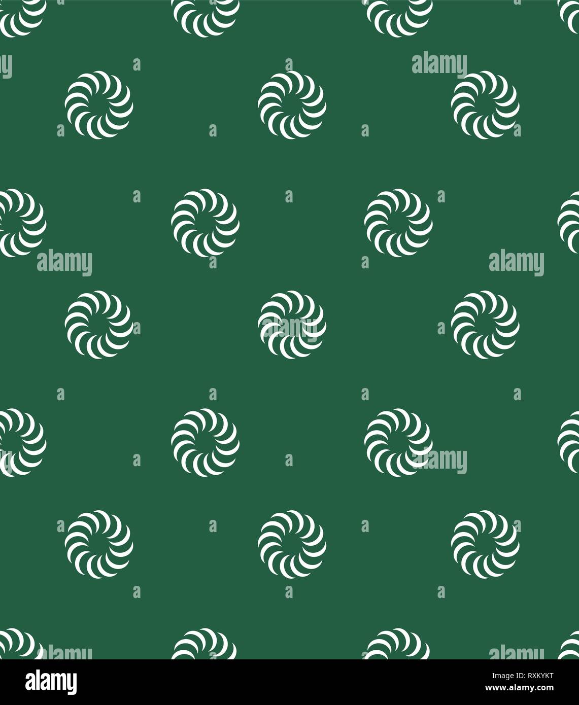 Green Japanese pattern vector. Circle background Stock Vector Image ...