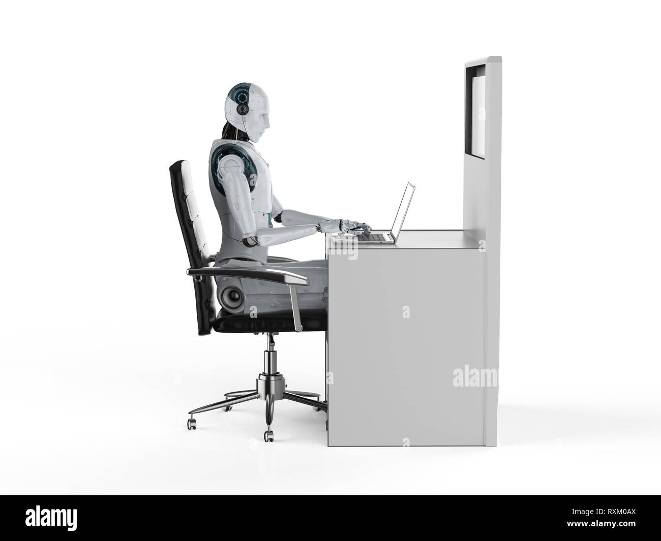 Office cubicle partition Cut Out Stock Images & Pictures - Alamy