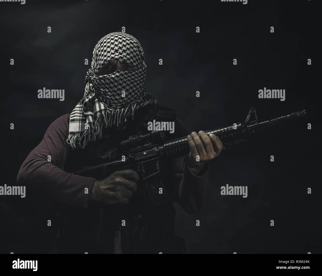 Taliban militants hi-res stock photography and images - Alamy