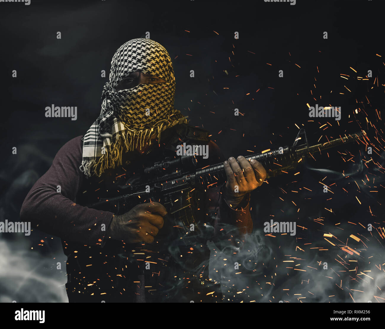 Jihad militants terrorist hi-res stock photography and images - Alamy