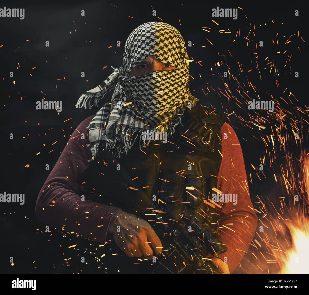 Jihad militants terrorist hi-res stock photography and images - Alamy
