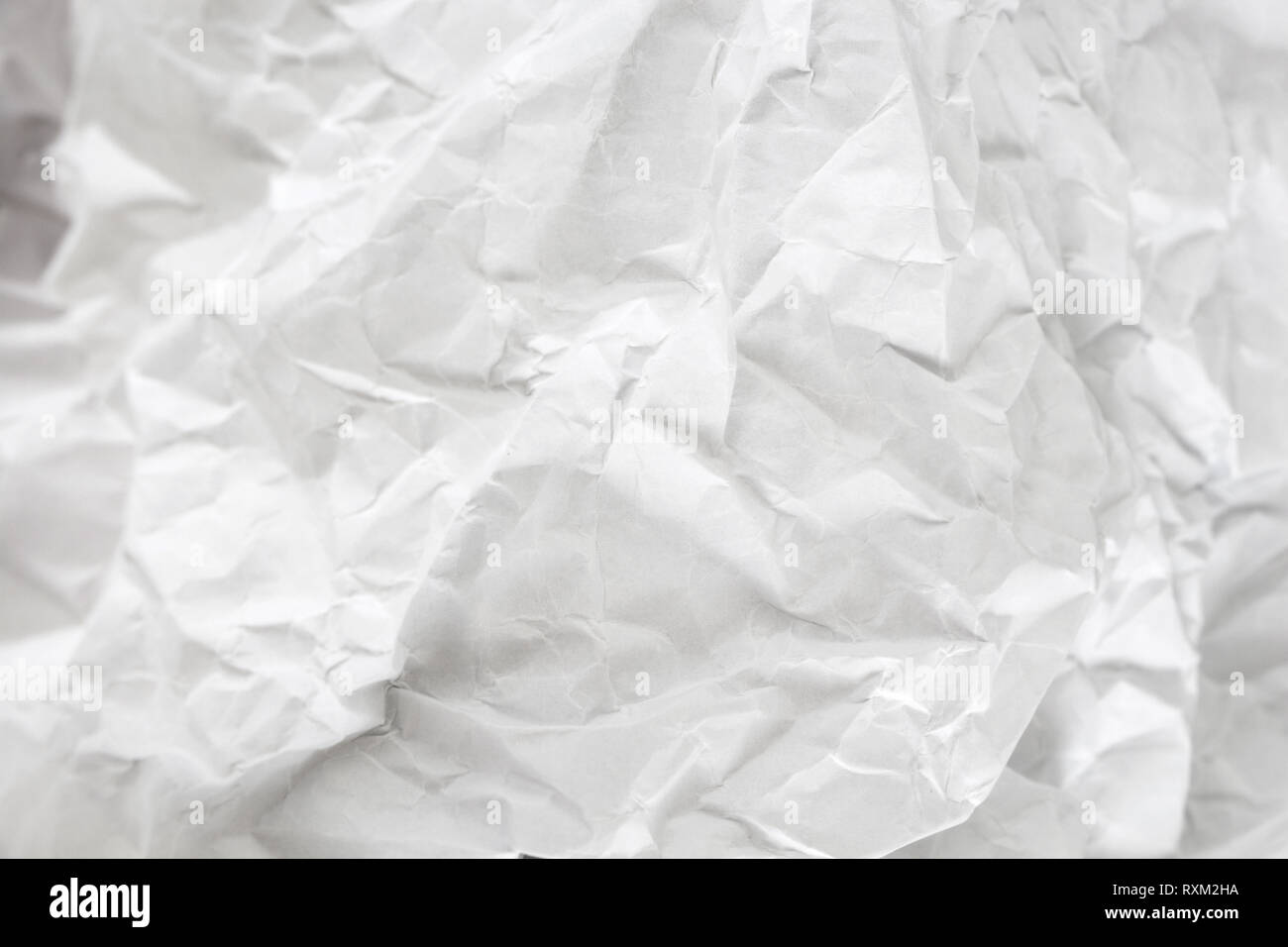 Blank crumpled paper sheet texture background Stock Photo - Alamy