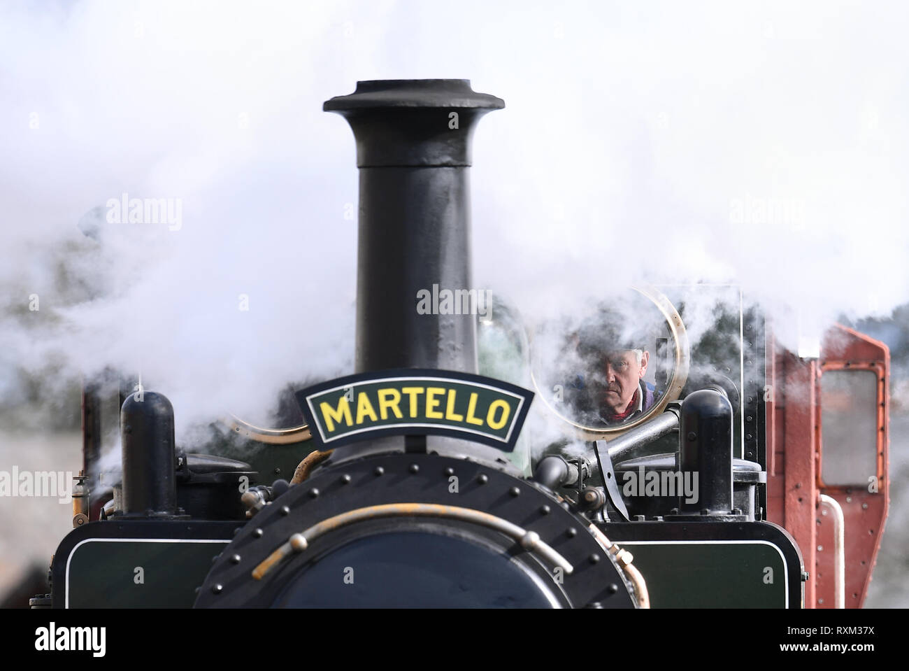 Steam locomotive 662 Martello during the Southern Steam event at the ...